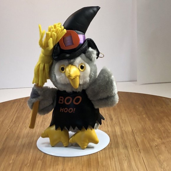 Good Stuff | Toys | Boo Hoo Stuffed Animal Plush Toy Halloween Gray Owl ...
